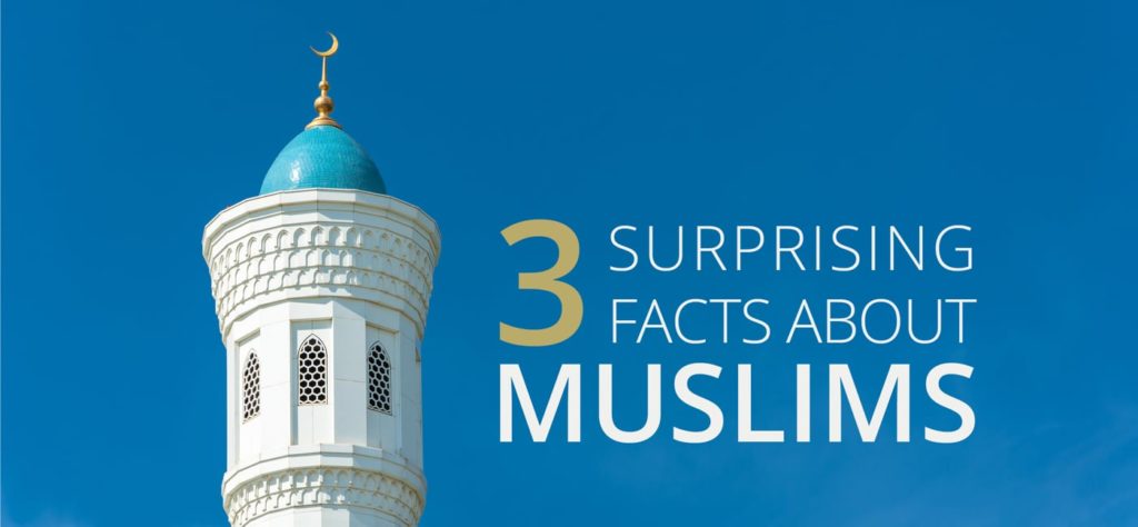 » 3 surprising facts about Muslims
